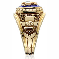 HJGreek | Sigma Chi | Rings | Official Sigma Chi Ring with Sapphire