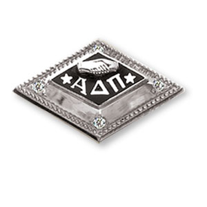 HJGreek | Alpha Delta Pi Jewelry | Badges
